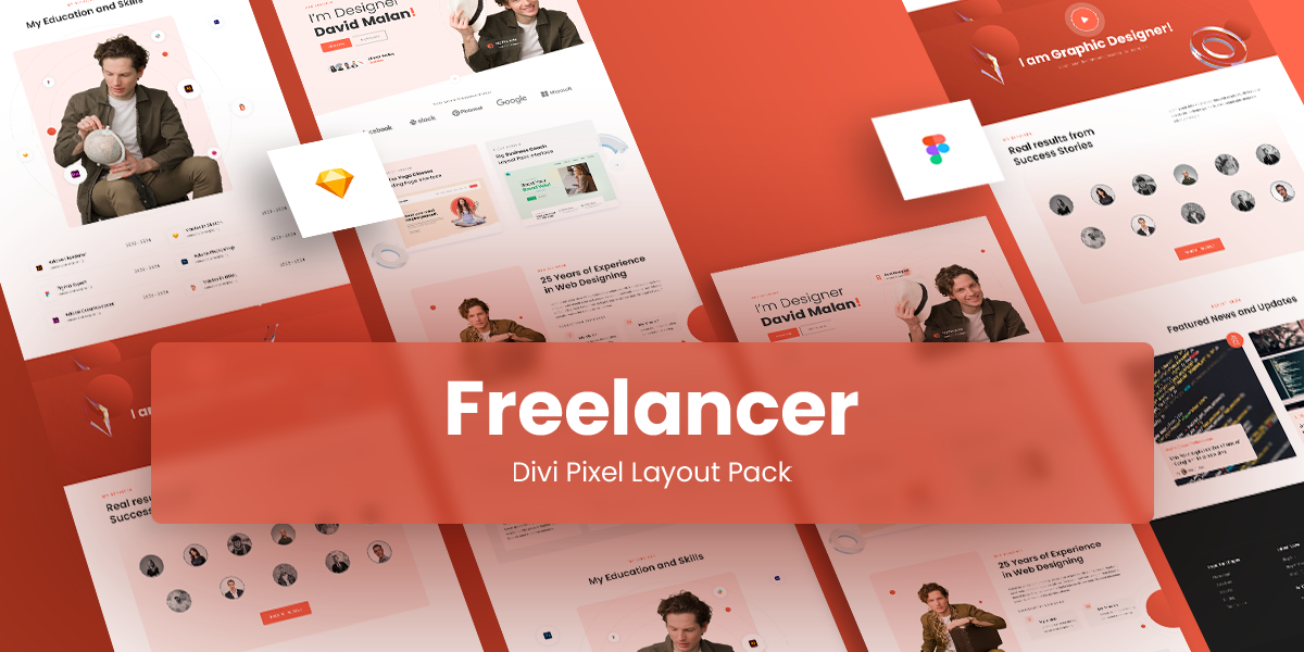 Freelancer A Free Divi Pixel Layout Pack